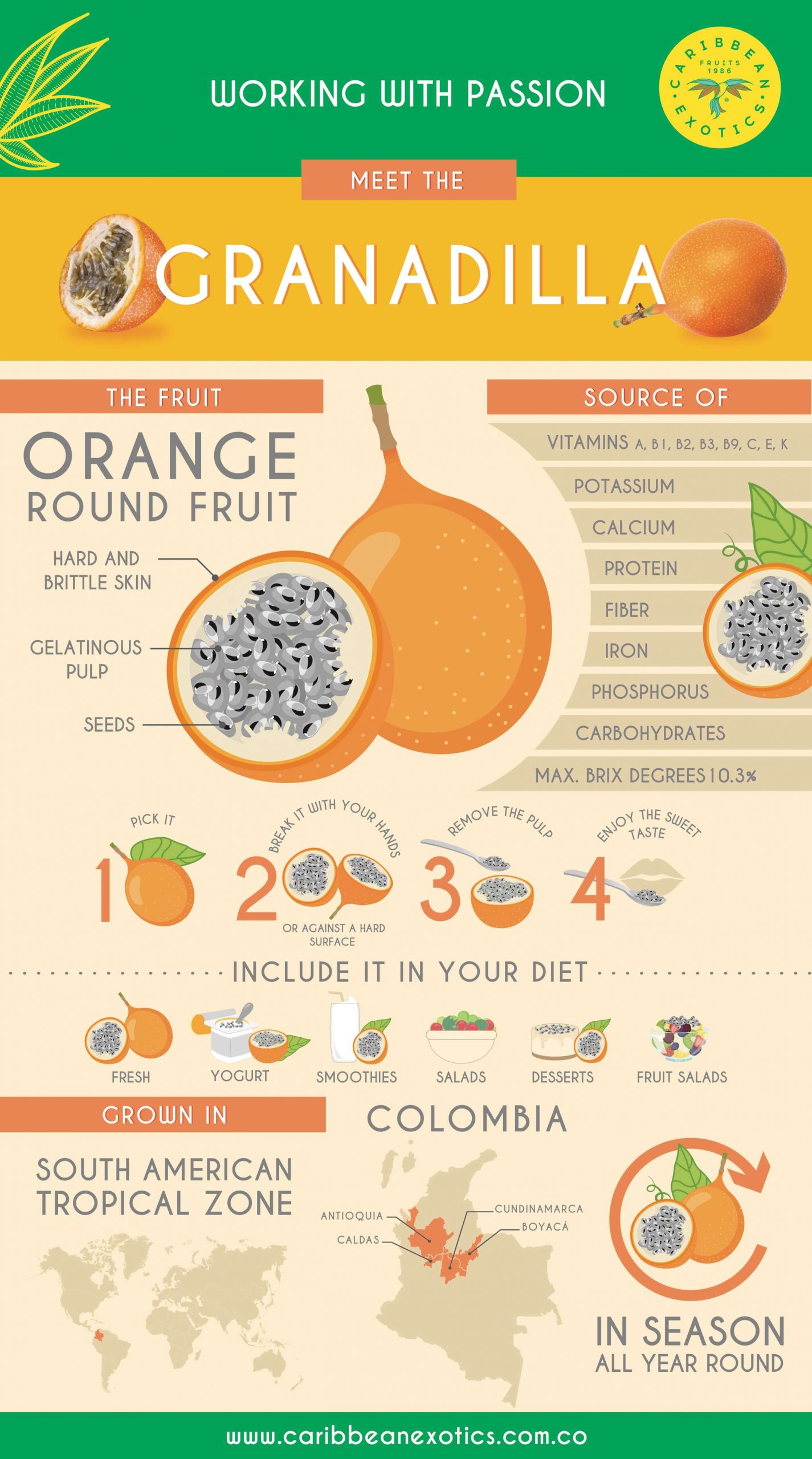 Meet the granadilla | Caribbean Exotics