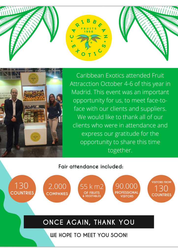 Fruit Attraction 2022 | Caribbean Exotics